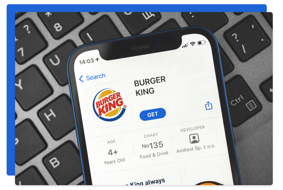 Burger King Using Ordering